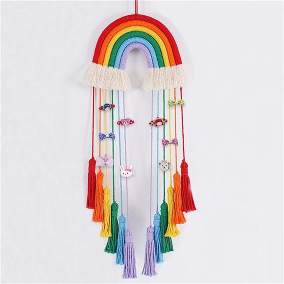 Wall Decor | Dcswihg Boho Home Girl Room Decor Wall Rainbow Cute ...